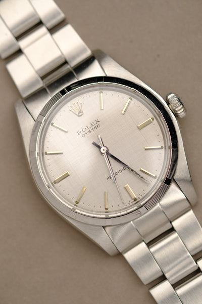 Rolex Oyster Precision 6427 Grey Linen Dial & Serviced - 1973 – 25 Dials