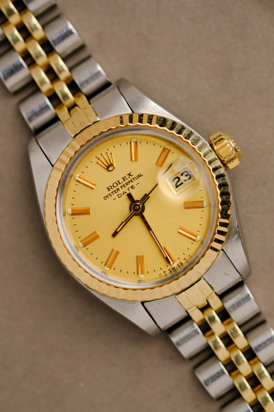 Rolex Datejust 6917 Champagne Dial w/ Papers - 1981 – 25 Dials