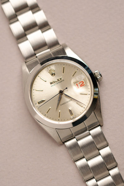 Rolex Oyster Date Precision 6494 w/Roulette Date Wheel - 1959 – 25 Dials
