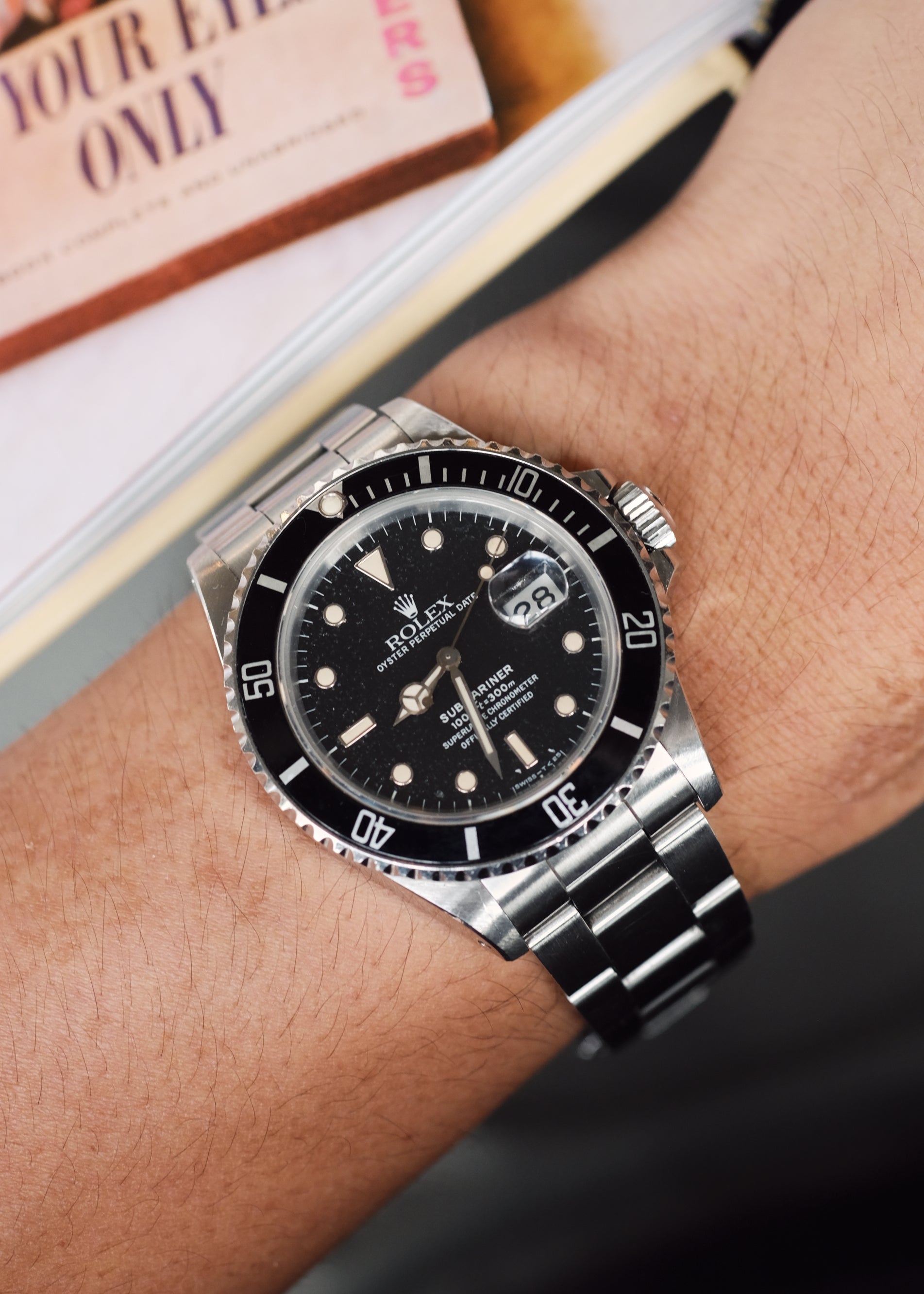 Rolex Submariner 168000 'Star Dust' Tropical Dial - 1988 – 25 Dials