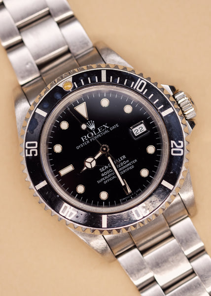 Rolex Sea Dweller 16600 Egg Shell Patina - 1990 – 25 Dials