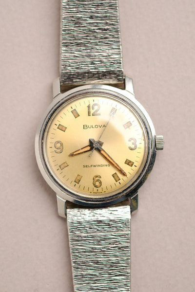 Vintage Bulova Jet Clipper Watch 'Explorer Dial' 1965 – 25 Dials