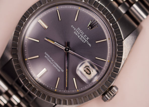 Rolex Datejust 1603 Lavender Dial Unpolished - 1978 – 25 Dials