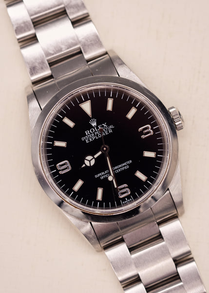 Rolex Explorer i 14270 'Swiss' Only Dial w/Box - 1999 – 25 Dials